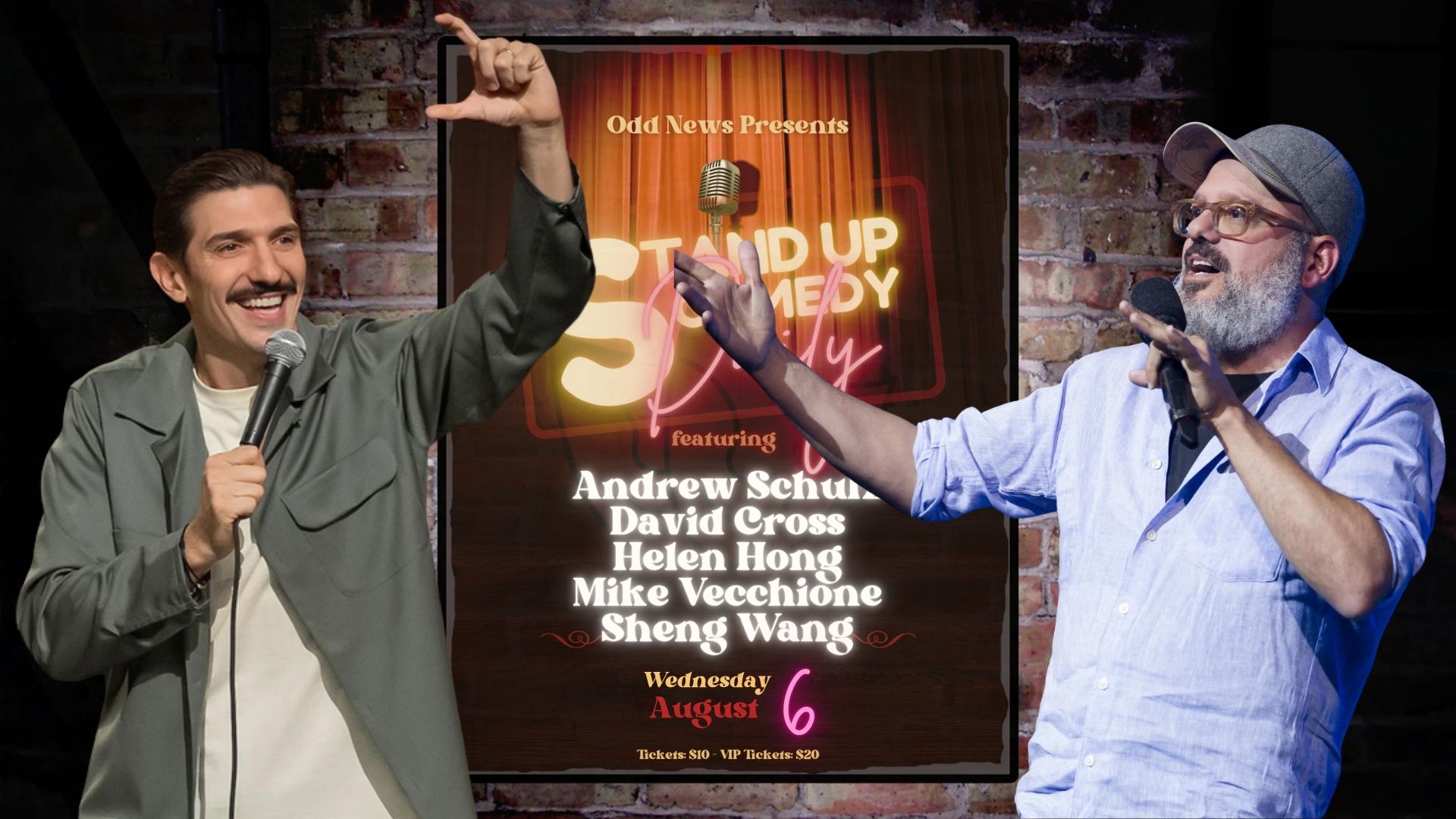 Daily Laughs From the World of Stand-up (8/6) - Odd News