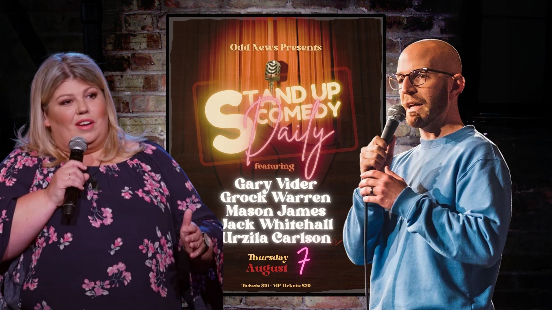 Daily Laughs From the World of Stand-up (8/7) - Odd News