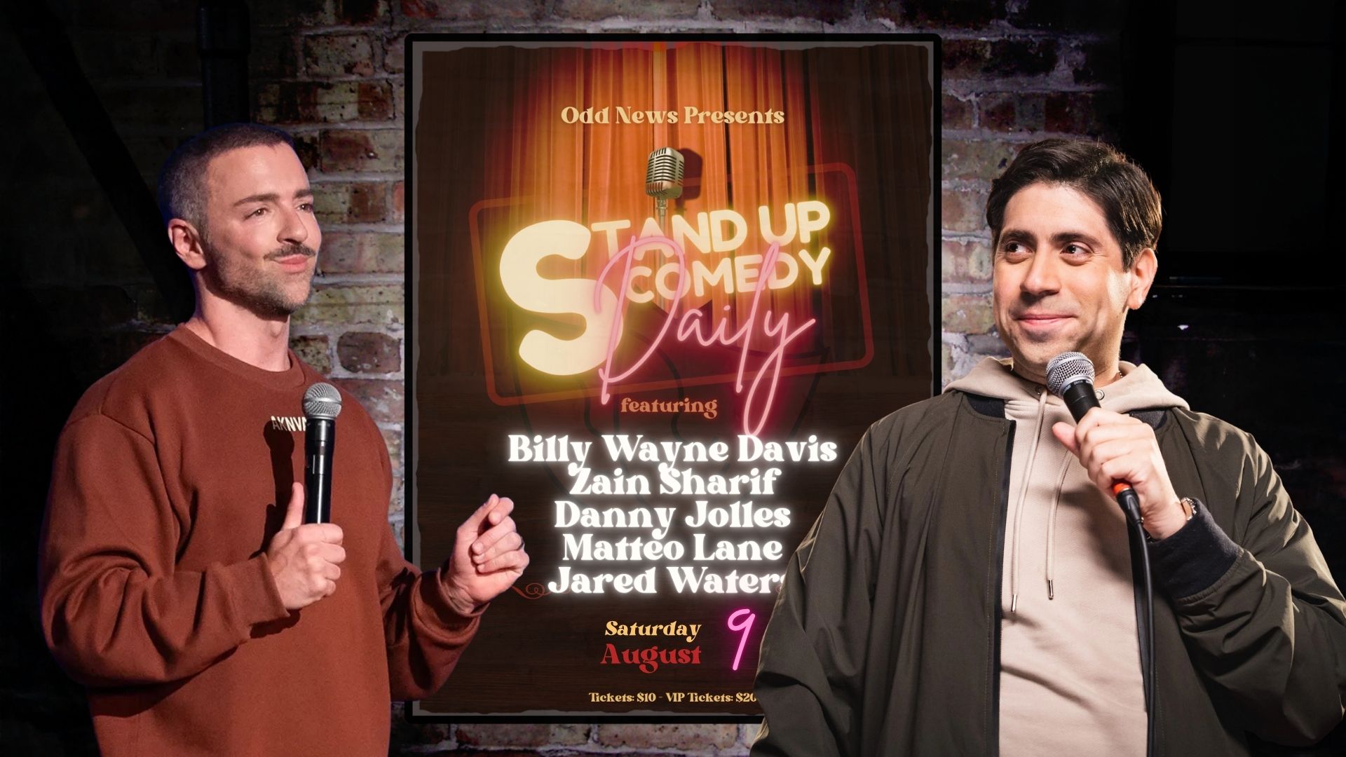 Daily Laughs From the World of Stand-up (8/9) - Odd News